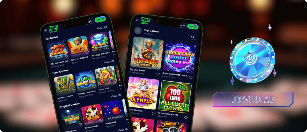 NineWin App – Mobile Casino for Android & iOS
